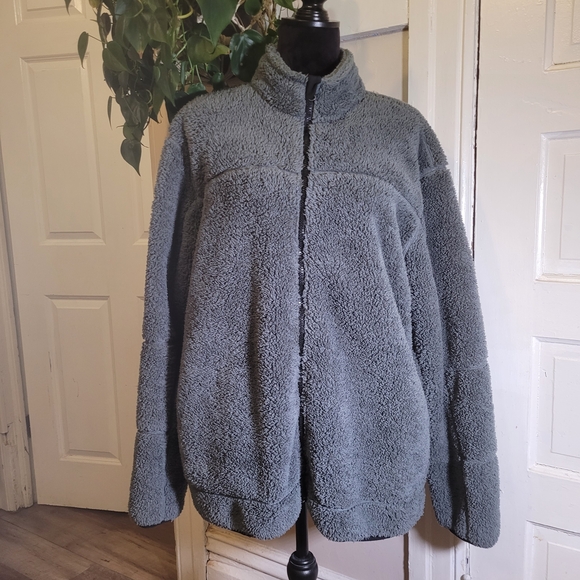Lee | Jackets & Coats | Fuzzy Teddy Bear Jacket Lee Large | Poshmark